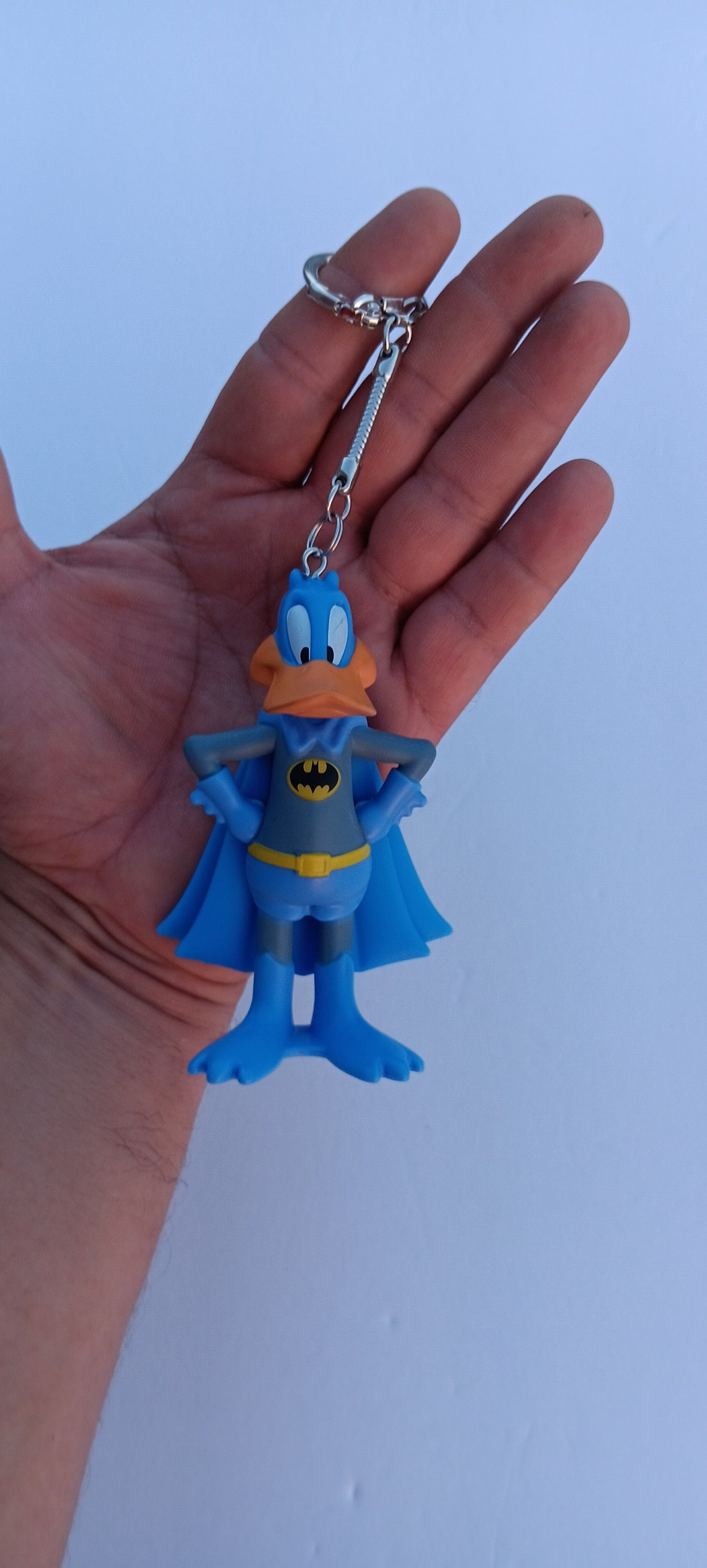 Looney Toons Cartoon Character Batman Daffy Duck Keychain - Etsy