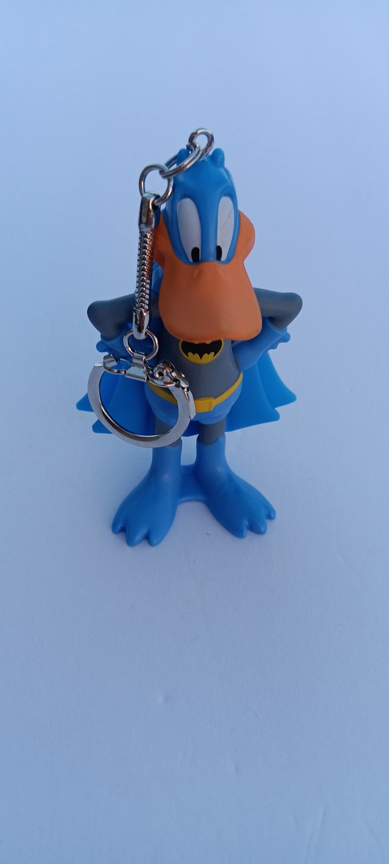 Looney Toons Cartoon Character Batman Daffy Duck Keychain - Etsy