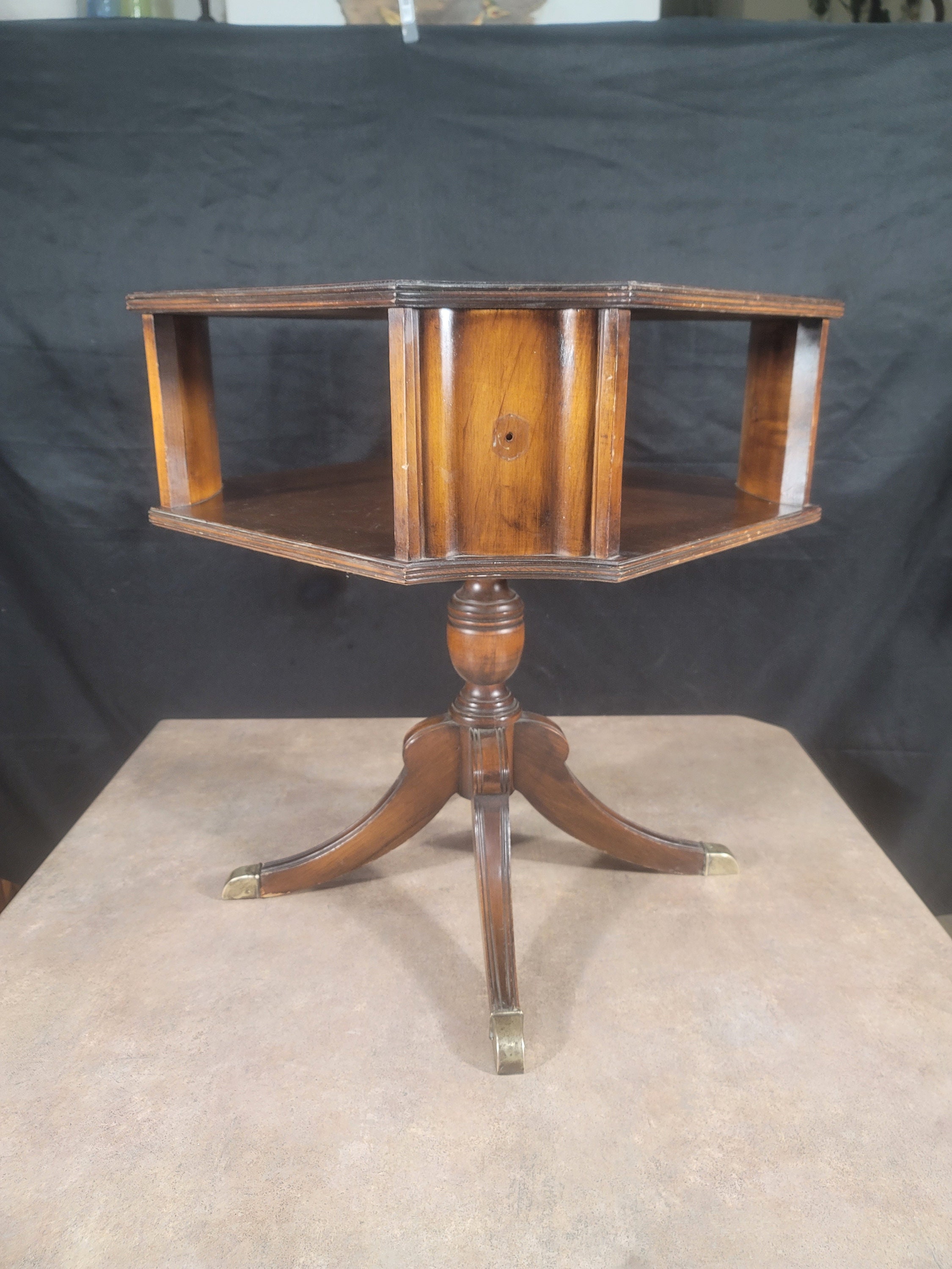 Duncan Phyfe Combination Book Case & End Table Request Shipping ...