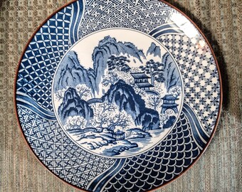 Japanese Blue Plates - Etsy