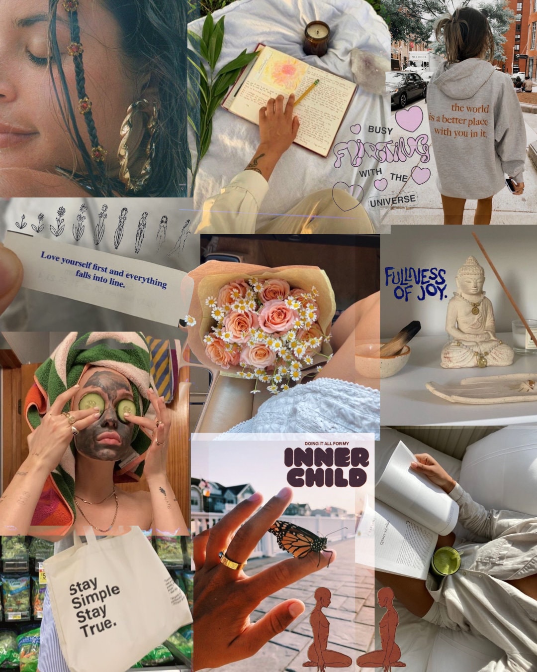 Self Care Collage / Digital Print - Etsy