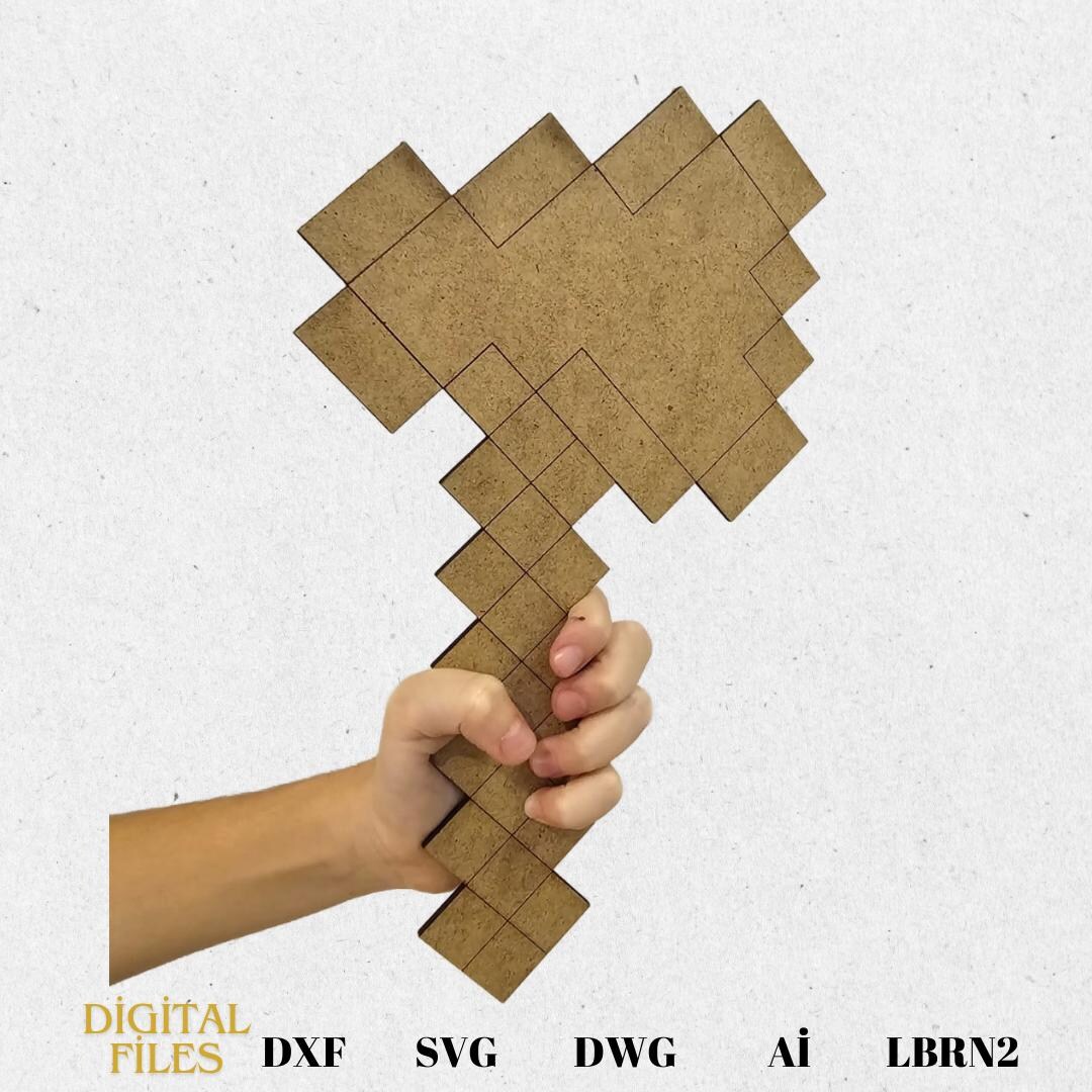 Pico de pixel art SVG DXF cdr ai pdf / Archivos digitales para ...
