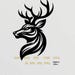 Deer Head DXF, Animal Laser Cut File, Metal Wall Decor, SVG for Cricut ...