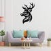Deer Head DXF, Animal Laser Cut File, Metal Wall Decor, SVG for Cricut ...