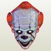 IT Mask Template,horror,3d Horrormask,papercraft Mask,digital Template ...