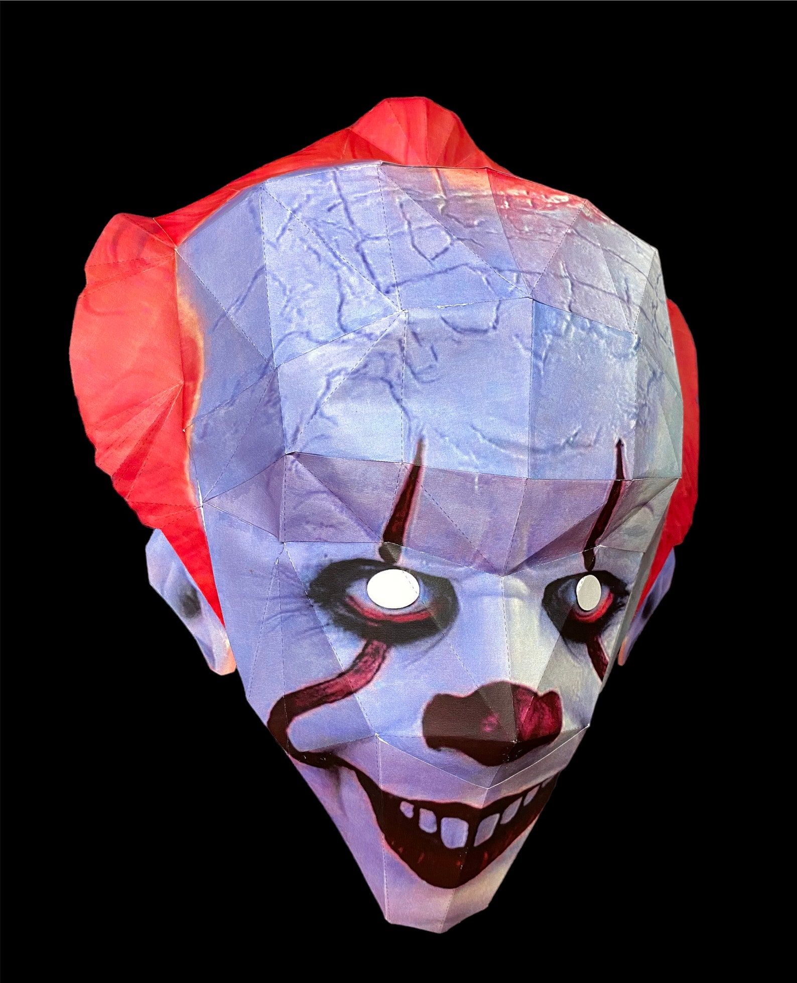 IT Mask Template,horror,3d Horrormask,papercraft Mask,digital Template ...