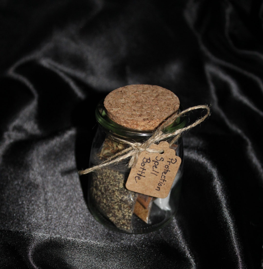 Make Your Own Protection Bottle! - Protection Bottle Spell Kit in a Jar ...