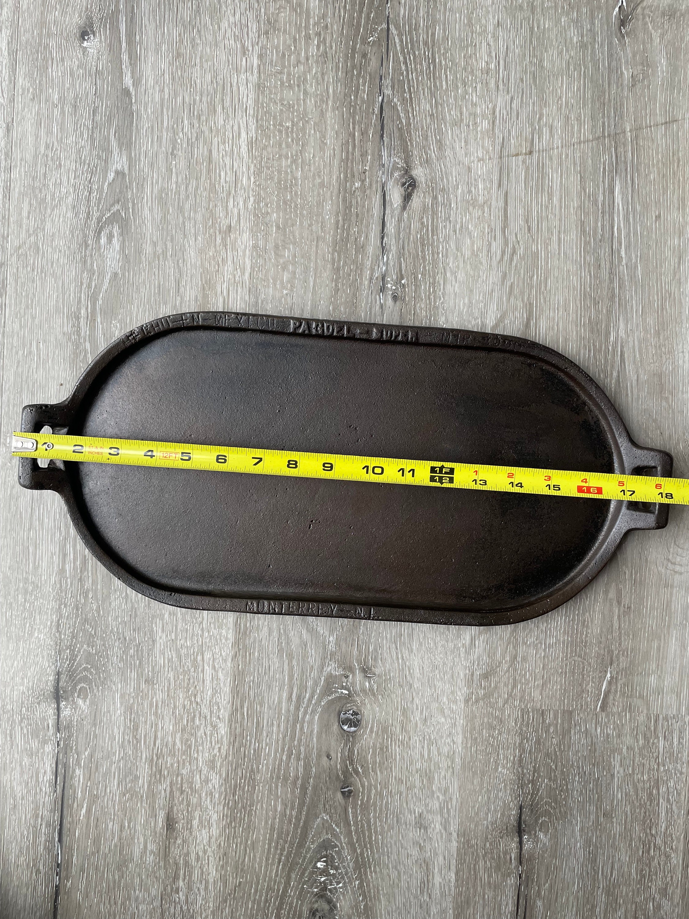 Pagoel Super Long Griddle Hecho En Mexico Monterey - Etsy
