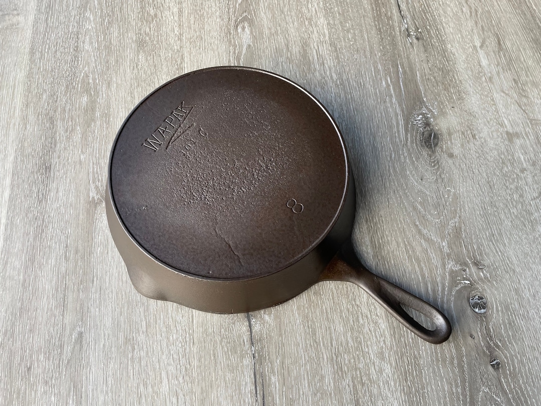 Wapak Z #8 Skillet, 101 C, Restored & Triple-seasoned - Etsy