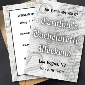 Editable Taylor Swift Reputation Bachelorette Itinerary Template ...