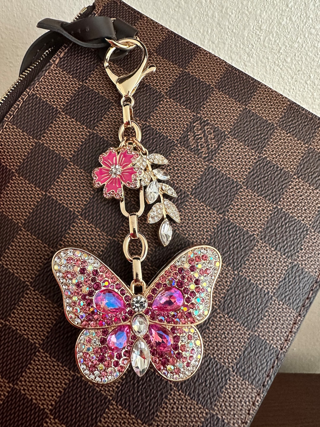 Butterfly Bag Charm - Etsy