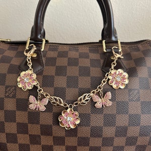 Chain Charm, Handbag Charm With Butterflies - Etsy