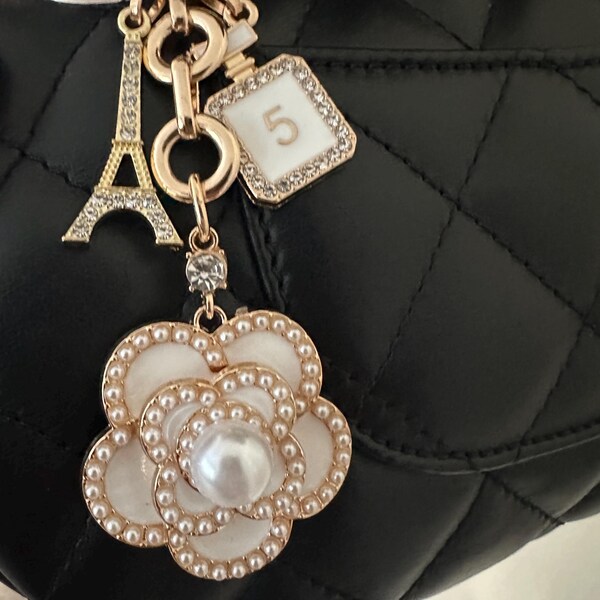 Chanel Keychain - Etsy