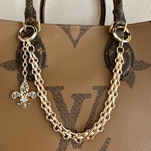 Bag Charm/ Purse Chain/ Gold Chain - Etsy