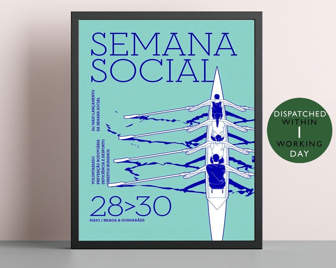 Vintage Boat Race Poster Retro Sailing Art Vintage Sports - Etsy