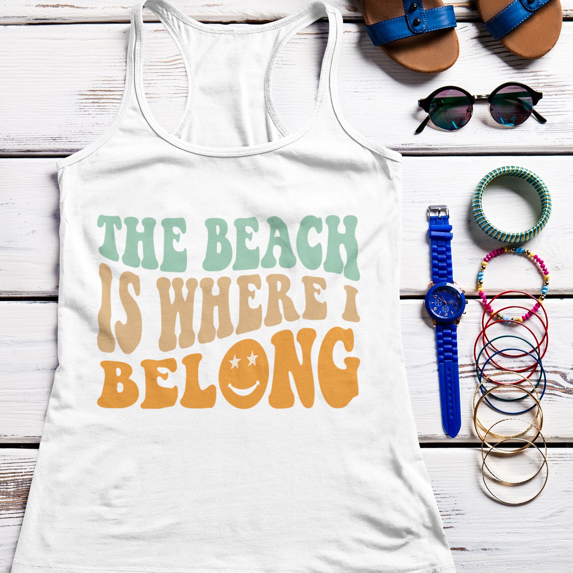 Beach SVG Bundle Summer Quotes SVG Beach Quotes Svg Retro - Etsy