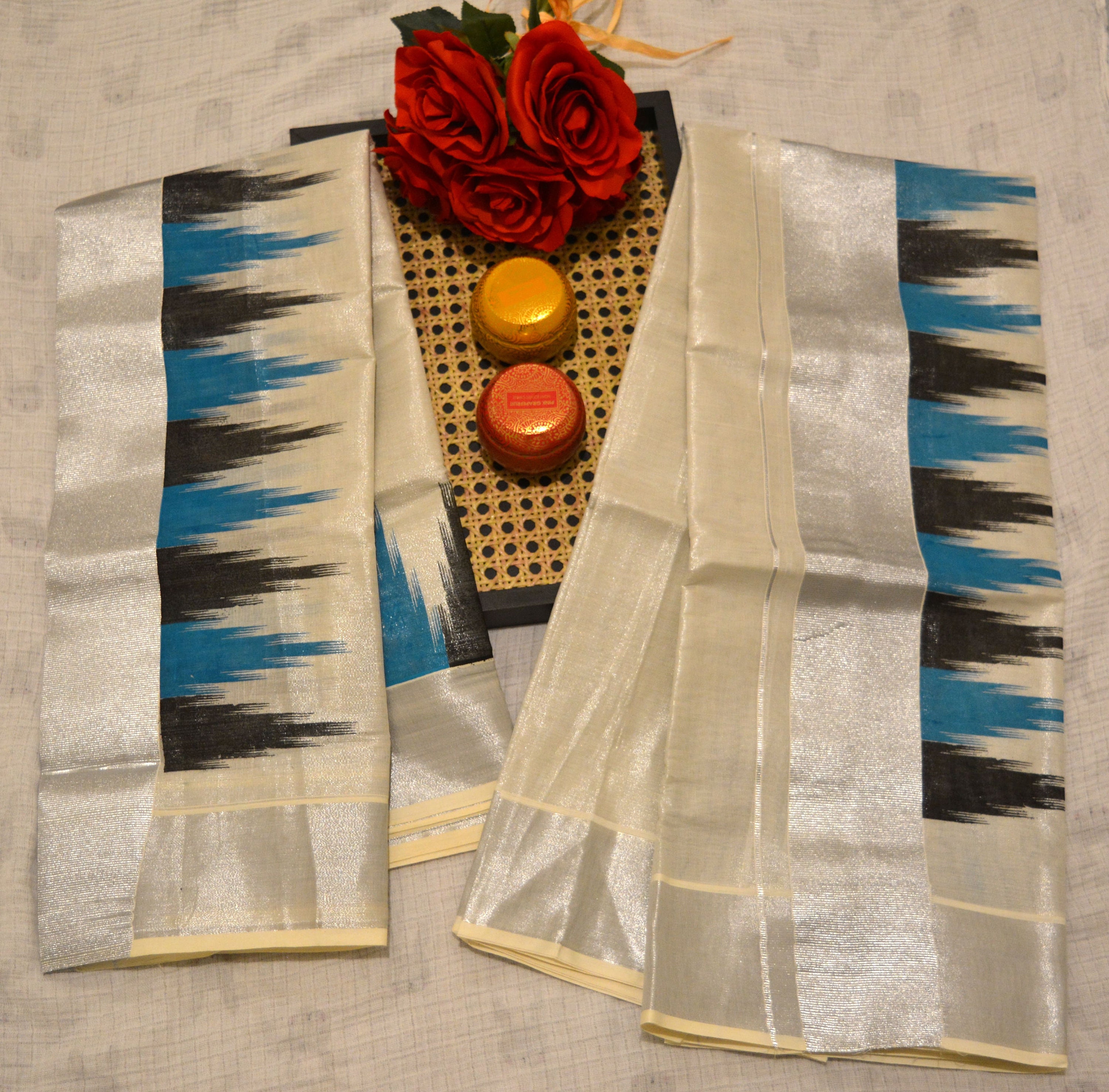 Kerala Set Mundu||tissue Set Mundu||traditional Set Mundu - Etsy