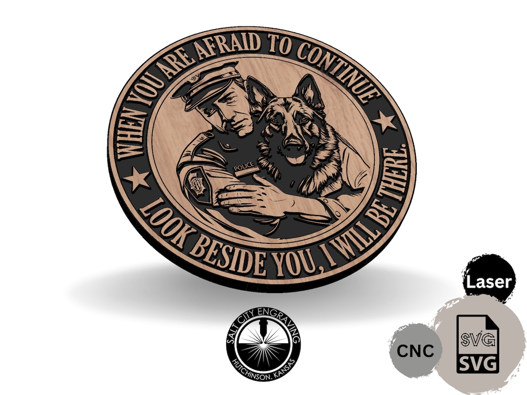 Police Officer and K9- Cop Holding Dog Svg - Police Vector - SVG ...