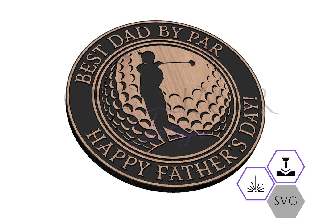 Best Dad by Par - Father's Day SVG - Best Dad - Father - Dad - Digital ...