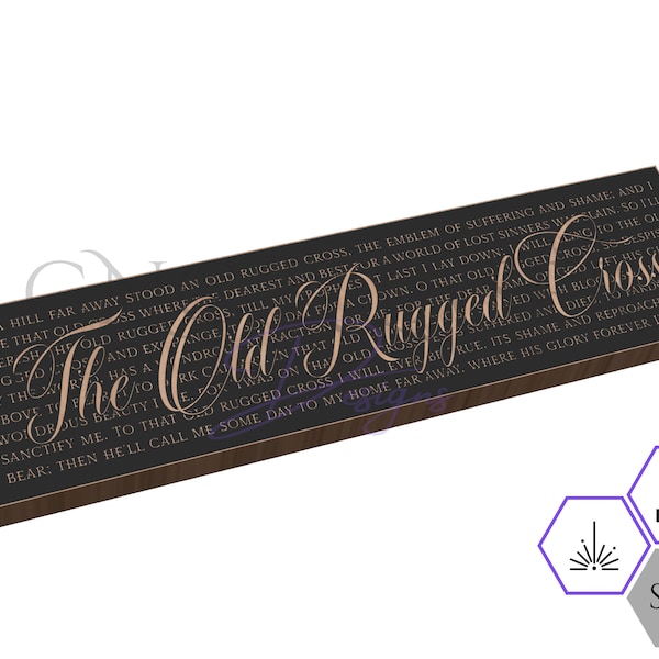 Old Rugged Cross - Etsy