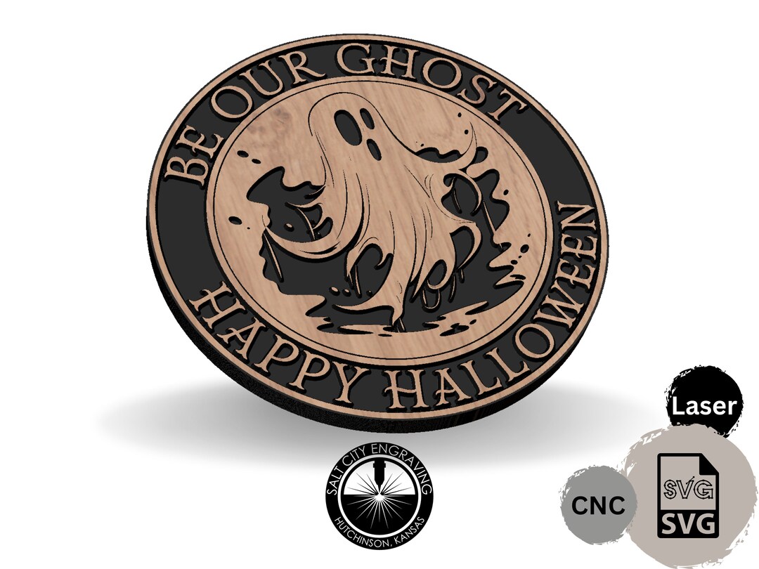 Be Our Ghost (guest) Halloween Sign - SVG - Ghost - Vector File ...