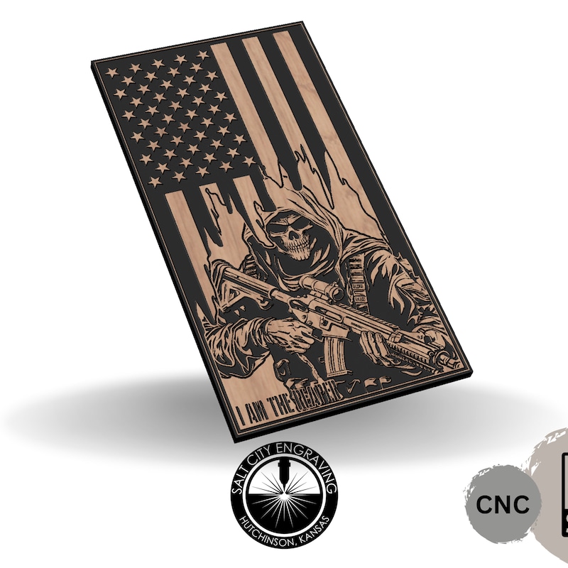 Reaper Flag Svg - Etsy