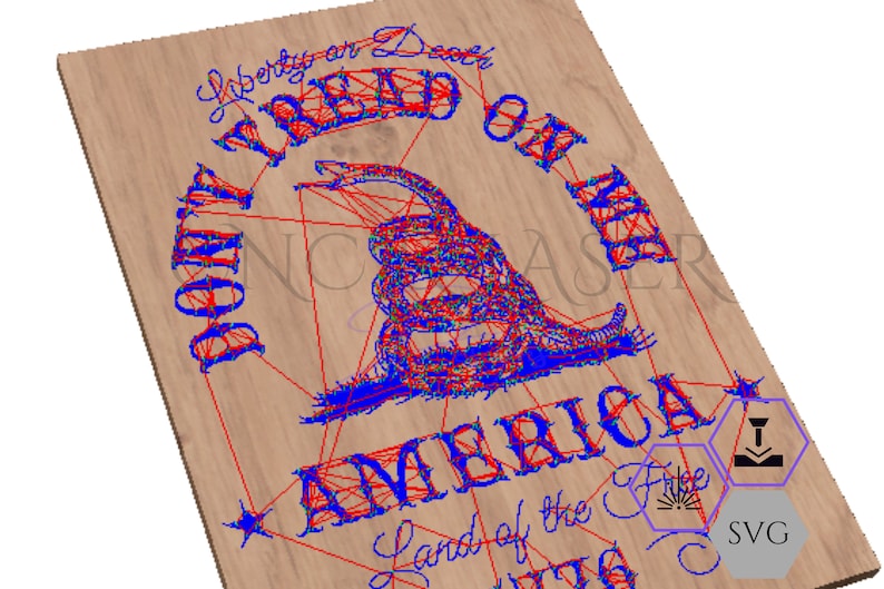 Gadsden Snake SVG: Patriotic American Vector File (digital Download) - Etsy