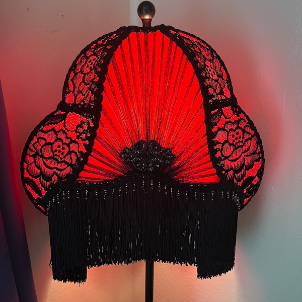Victorian Lampshade - Etsy Victorian Lampshade - Etsy