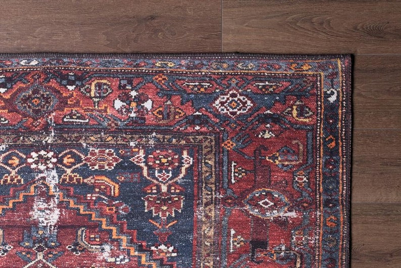 Rug 8x10, Vintage Style Rug, Rugs for Living Room, Turkish Area Rug ...
