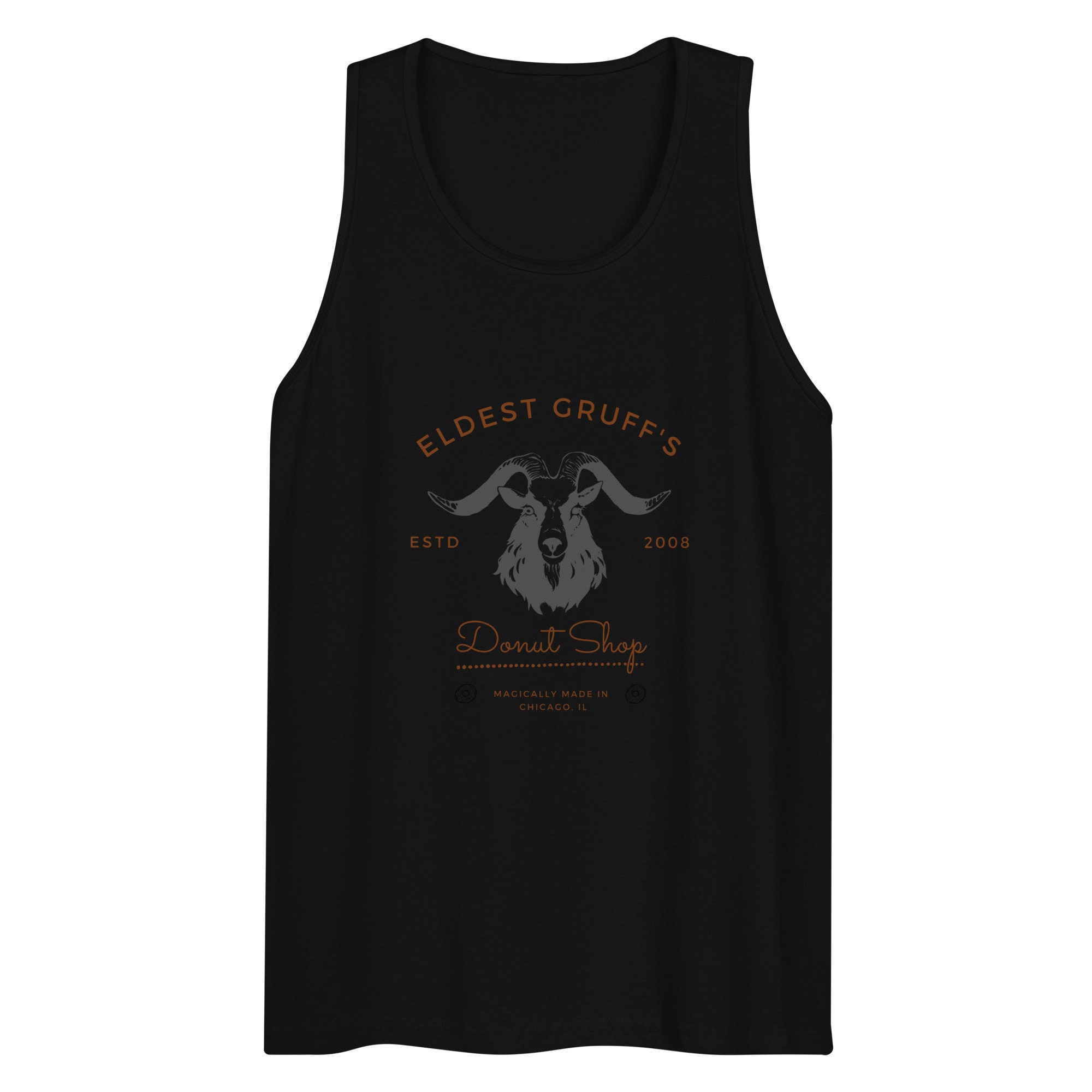Eldest Gruff's Donut Shop Premium Quality Tank Top More Colors - Etsy