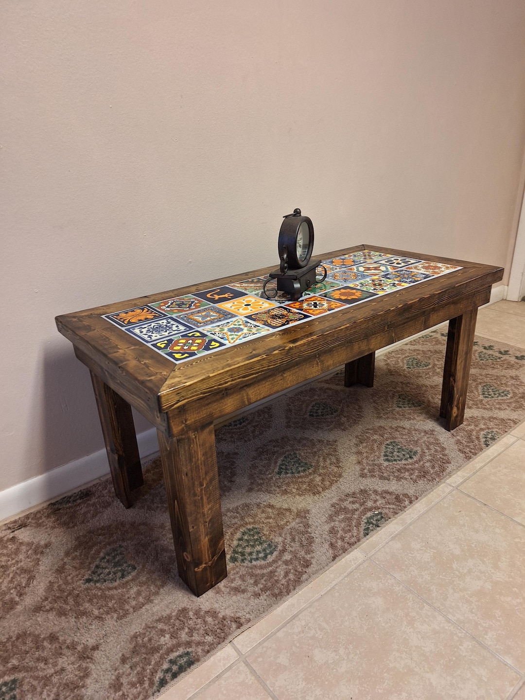 Talavera Mexican Coffee Table - Etsy