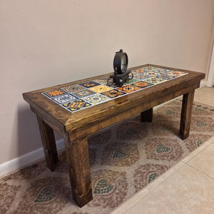 Talavera Mexican Coffee Table - Etsy