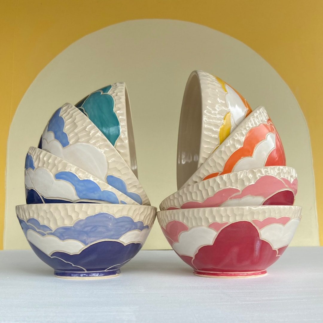 Cloud Bowl - Cereal Bowl - Etsy