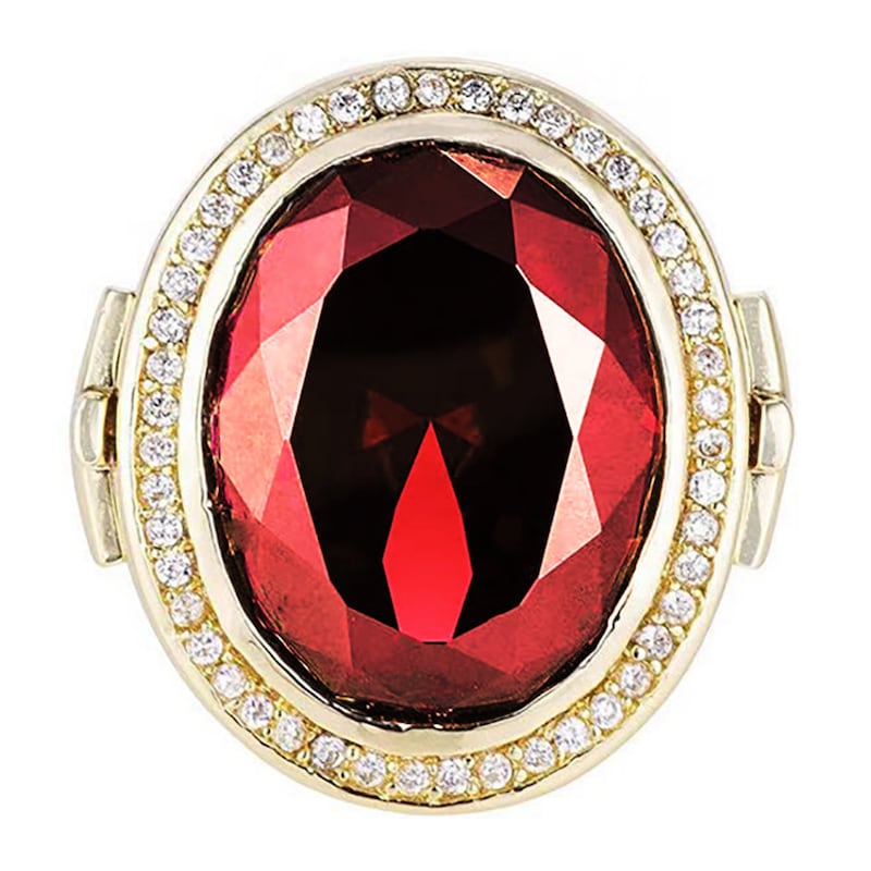 Red Bishops Rings - Etsy