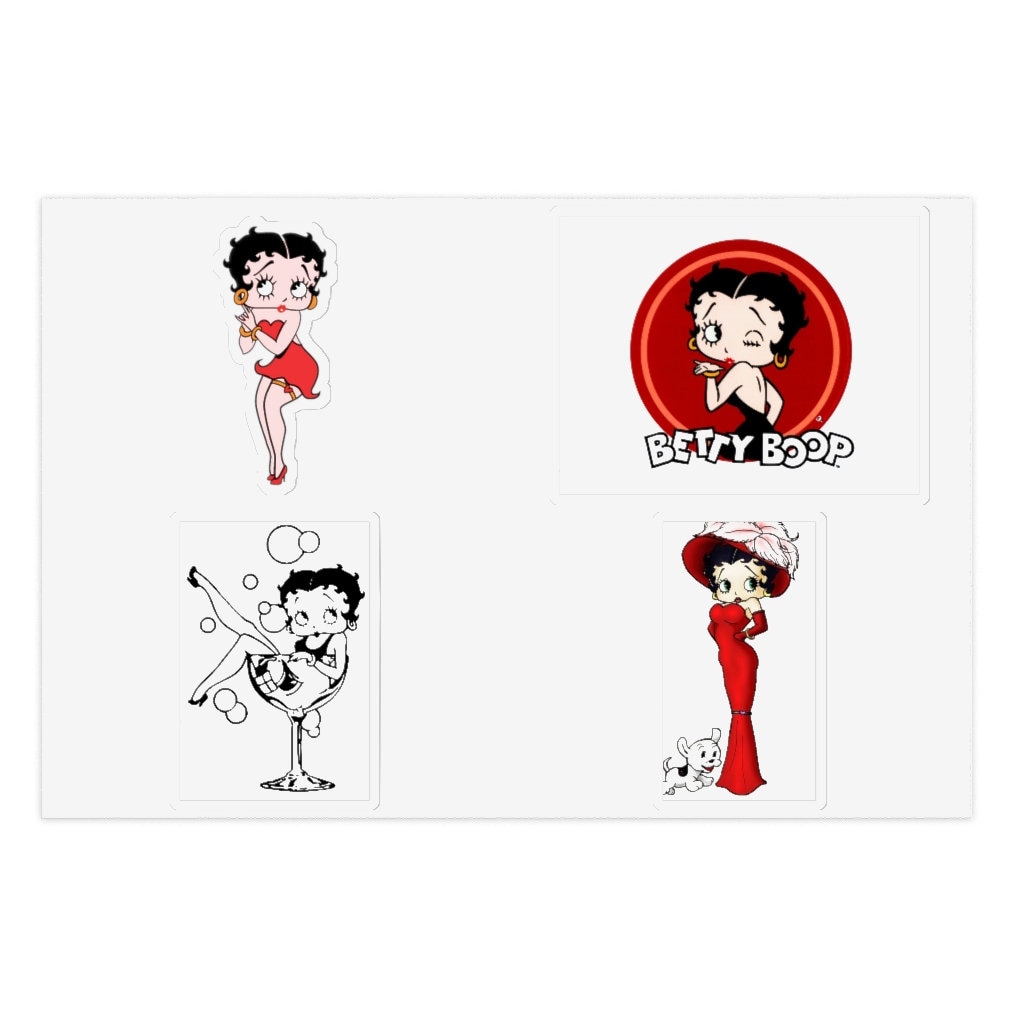 Betty Boop Sticker Sheets - Etsy