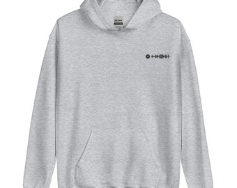 Spotify Code Hoodie - Etsy