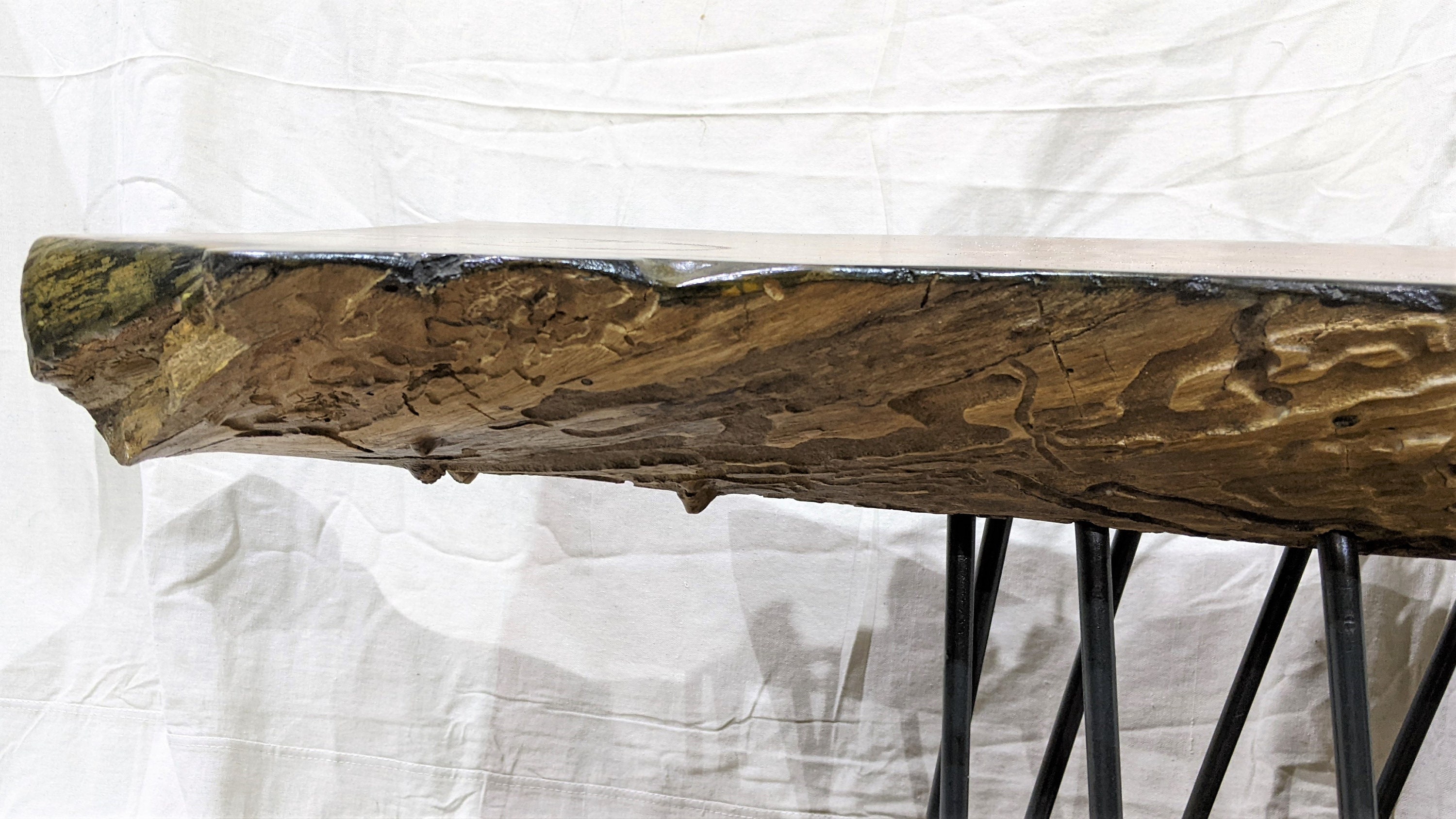 Live Edge Console Table - Etsy