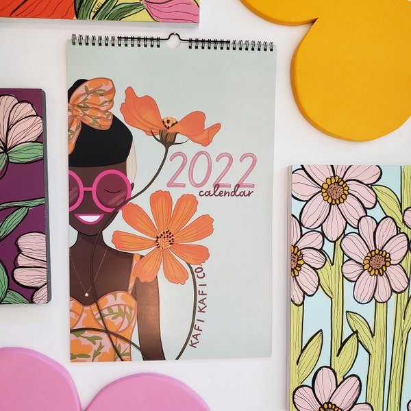 Colorful Calendar - Etsy