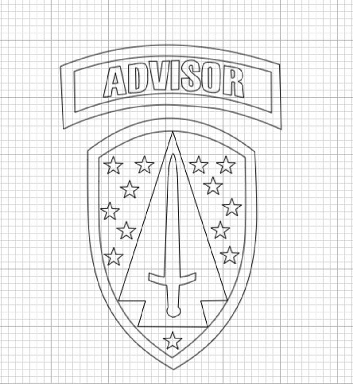 SFAB Shield/patch SVG File Instant Digital Download Cut File | Etsy
