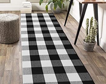 Buffalo Check Rug - Etsy