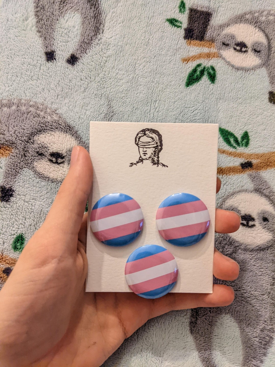 Trans Flag Pins (proceeds Go to the Trevor Project) (3 Pack) - Etsy