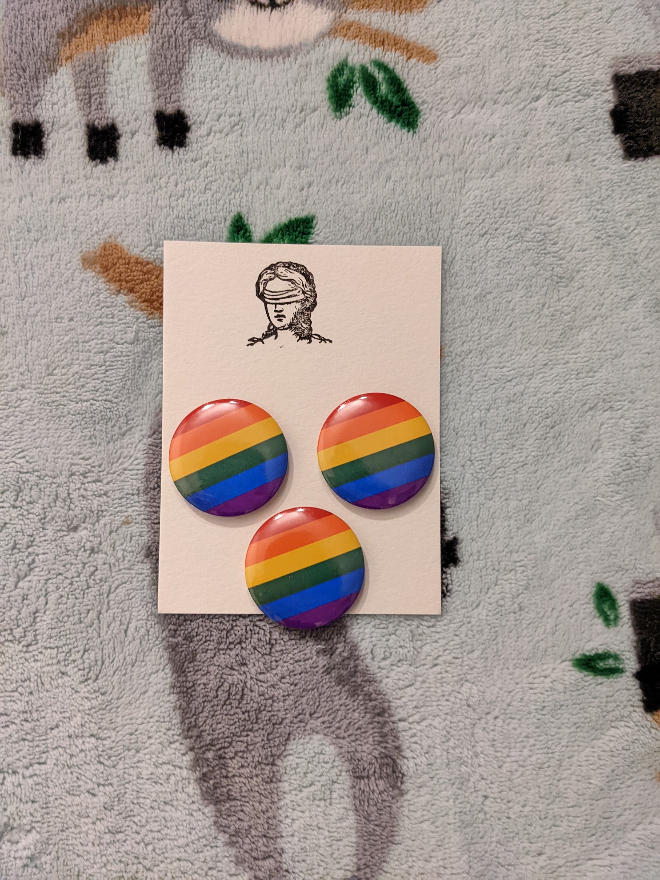 Pride Flag Pins proceeds Go to the Trevor Project 3 Pack - Etsy