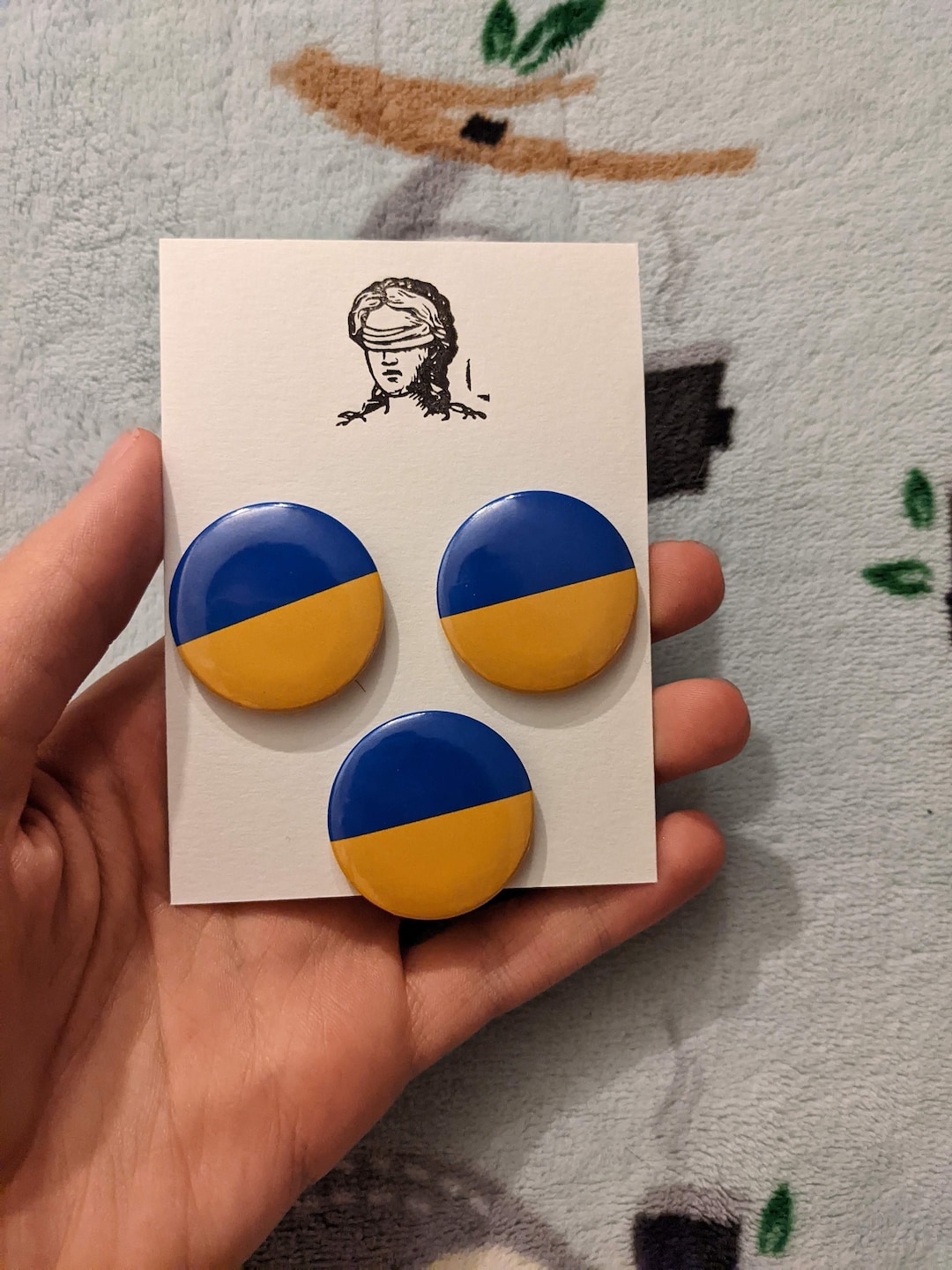 Ukraine Flag Pins 3-pack - Etsy