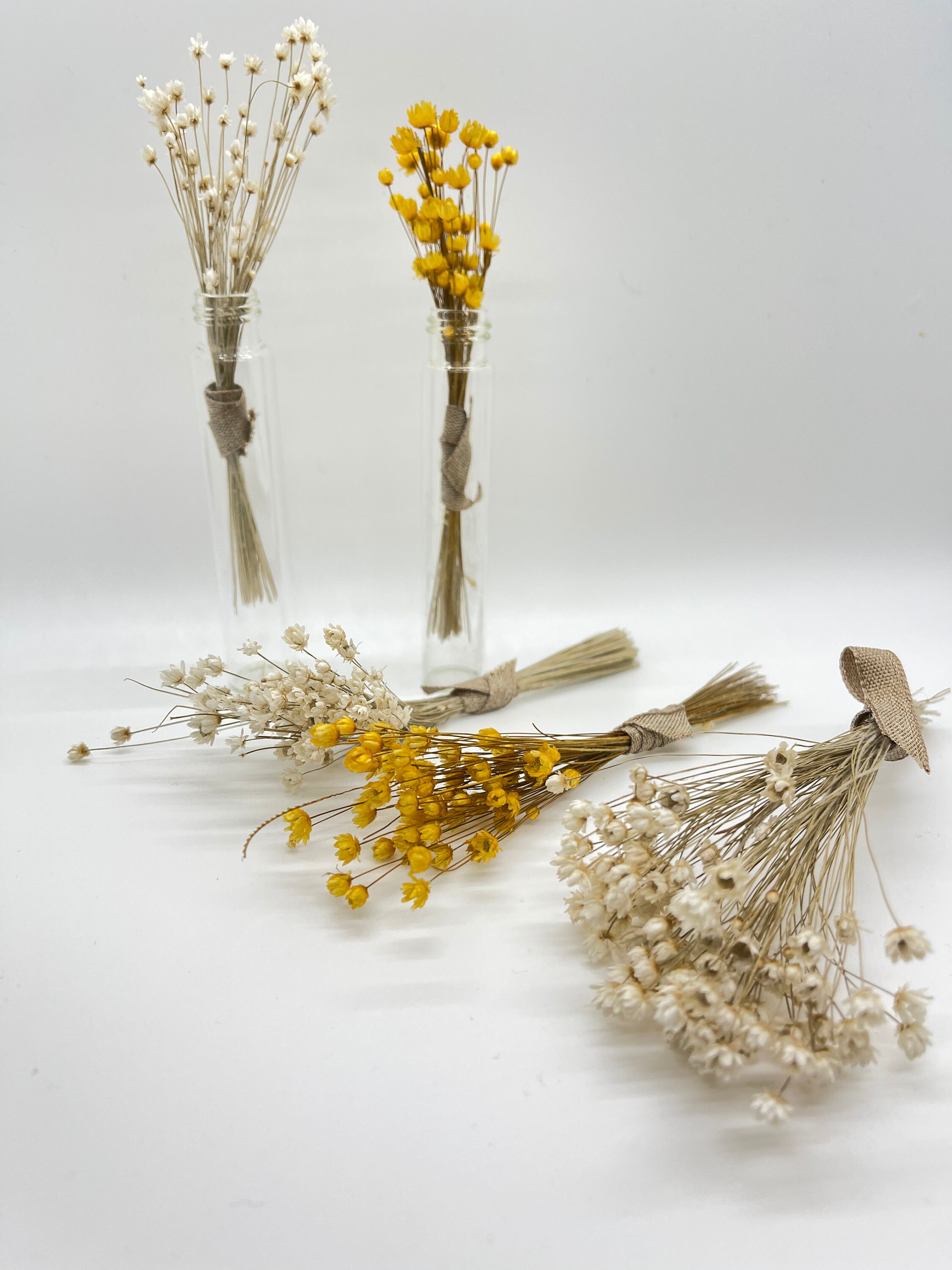 MINI Baby's Breath Bouquets - Etsy