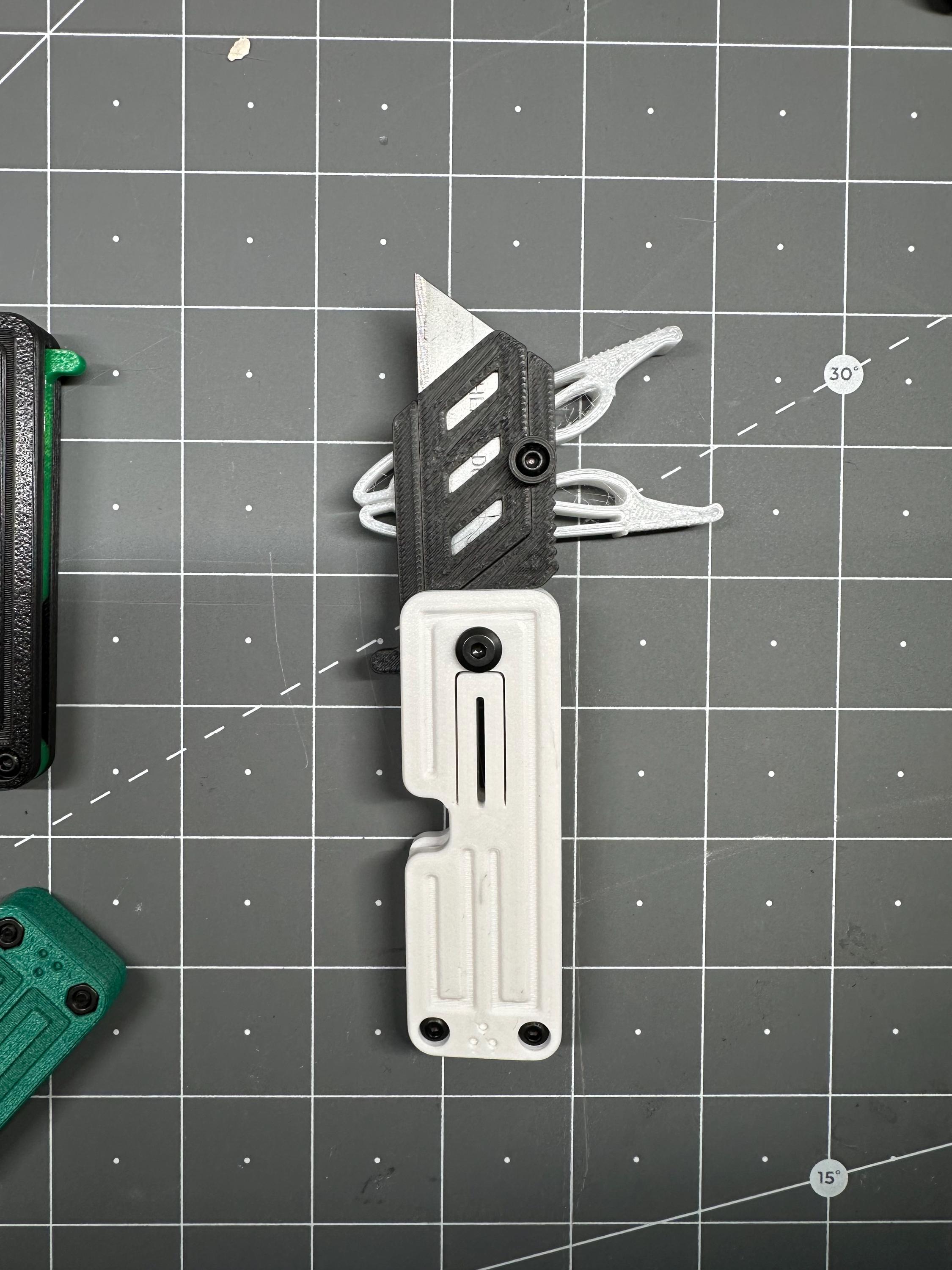 3D Printed Pocket Box Cutter - Etsy