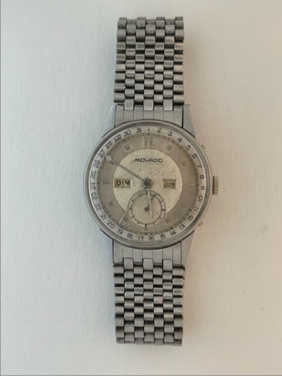 Movado Calendograph Triple Calendar Cal..475 Vintage … - Gem