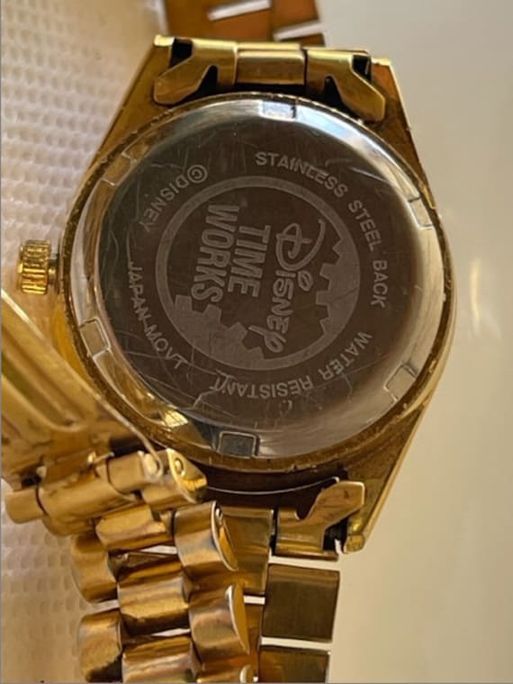 Disney Time Works Mickey Mouse Calendar Date Ladies G… - Gem