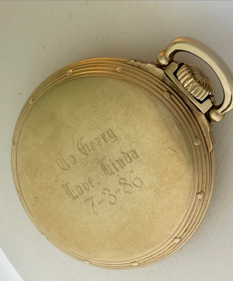 Hamilton Railroad Railway Special Duel Time10k Gold Filled - Etsy