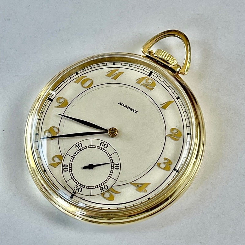 Solid Gold Pocket Watches - Etsy