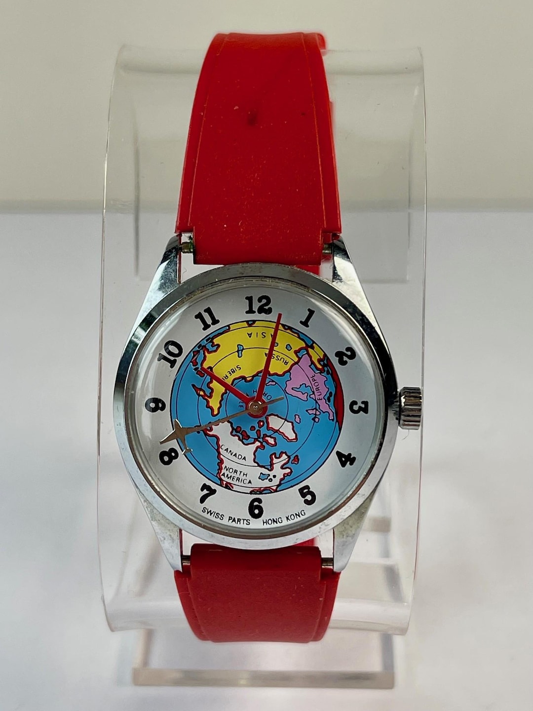 Trocadero Good Time Good Time San Francisco Manual Winding World Map ...